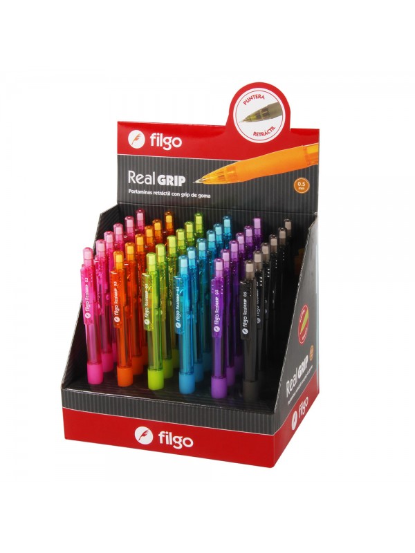 x12 PORTAMINAS FILGO CON GRIP